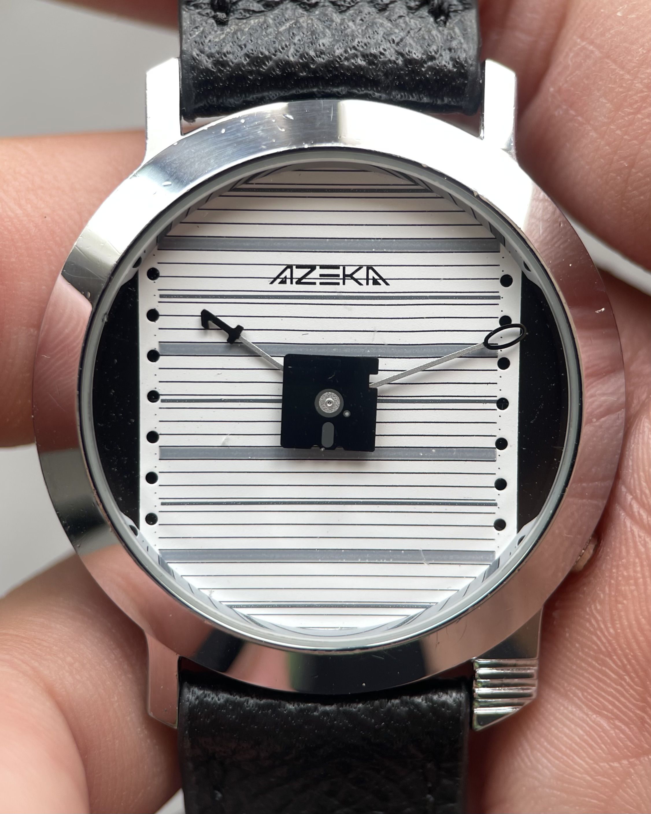AZEKA BINARY FLOPPY VINTAGE QUARTZ WATCH | Artizen Store