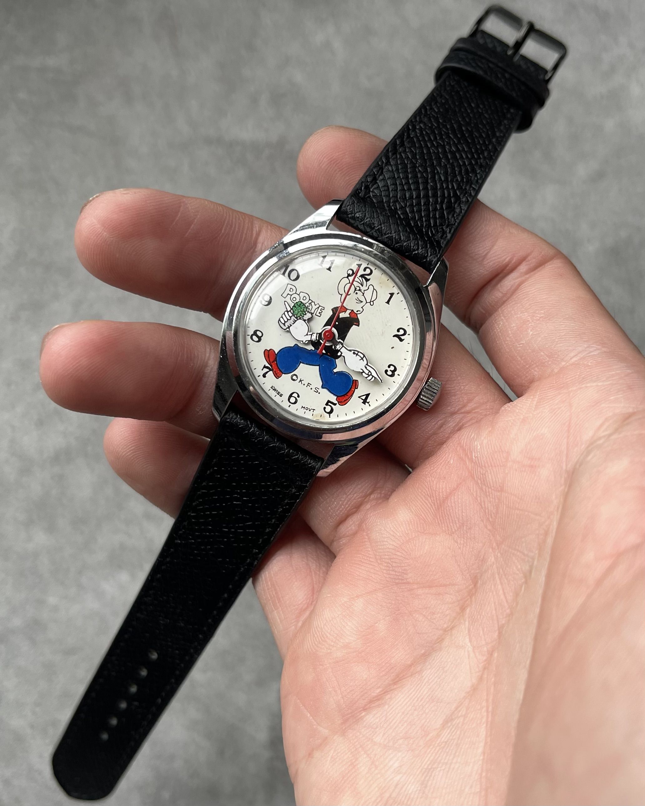 POPEYE SWISS MANUAL WINDING VINTAGE WATCH | Artizen Store