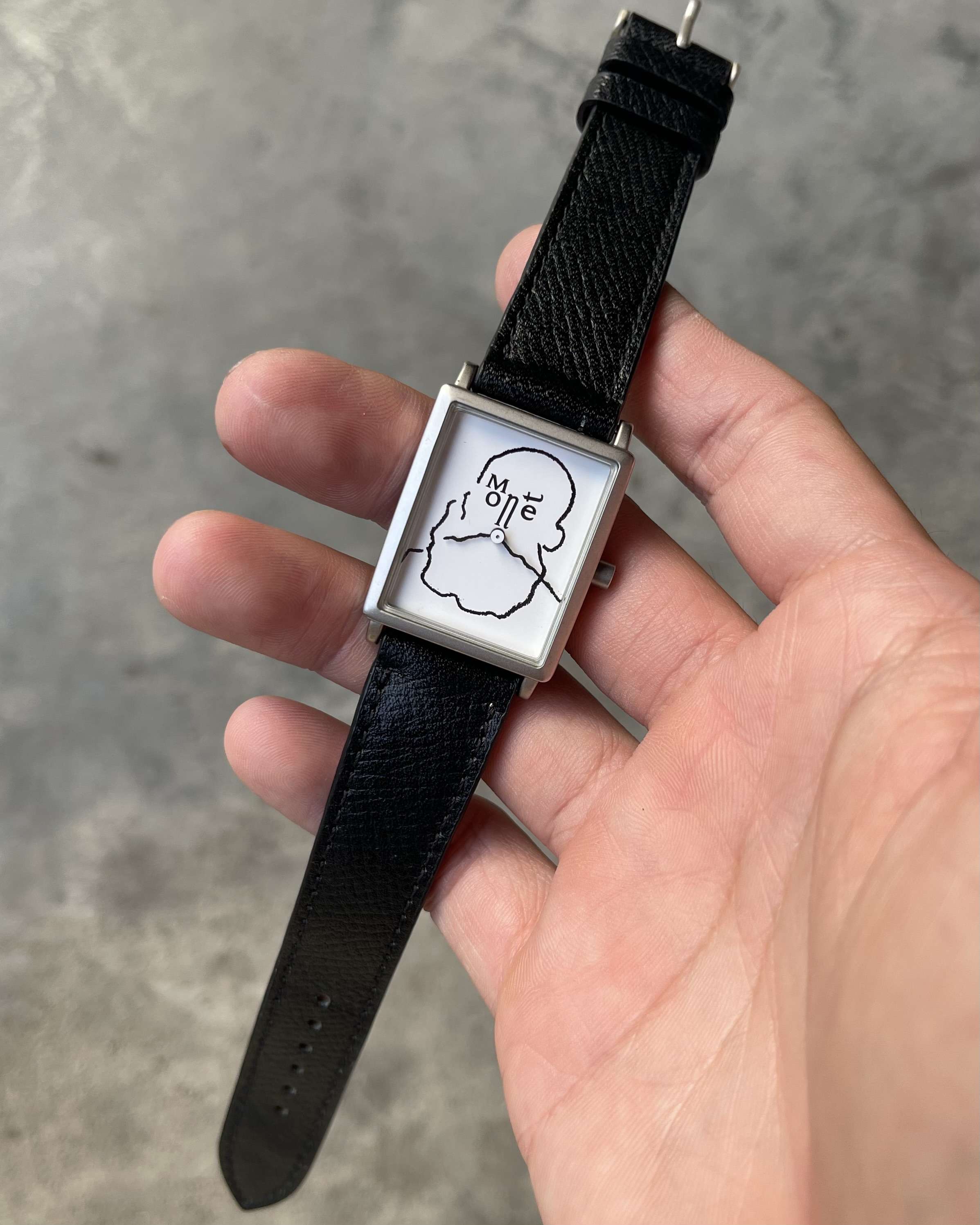 VINTAGE CLAUDE MONET TANK QUARTZ WATCH | Artizen Store