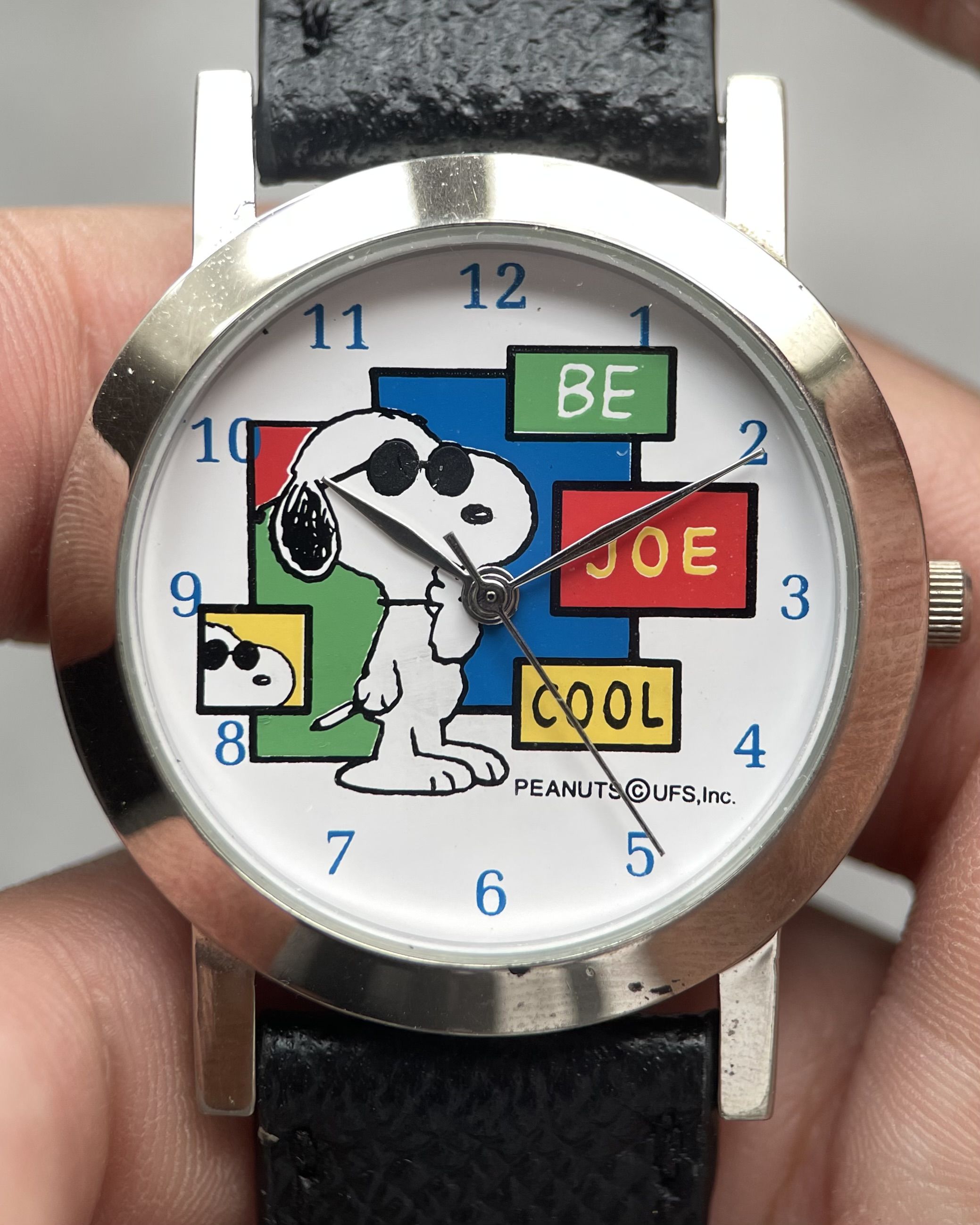 SNOOPY BE JOE COOL VINTAGE QUARTZ WATCH | Artizen Store