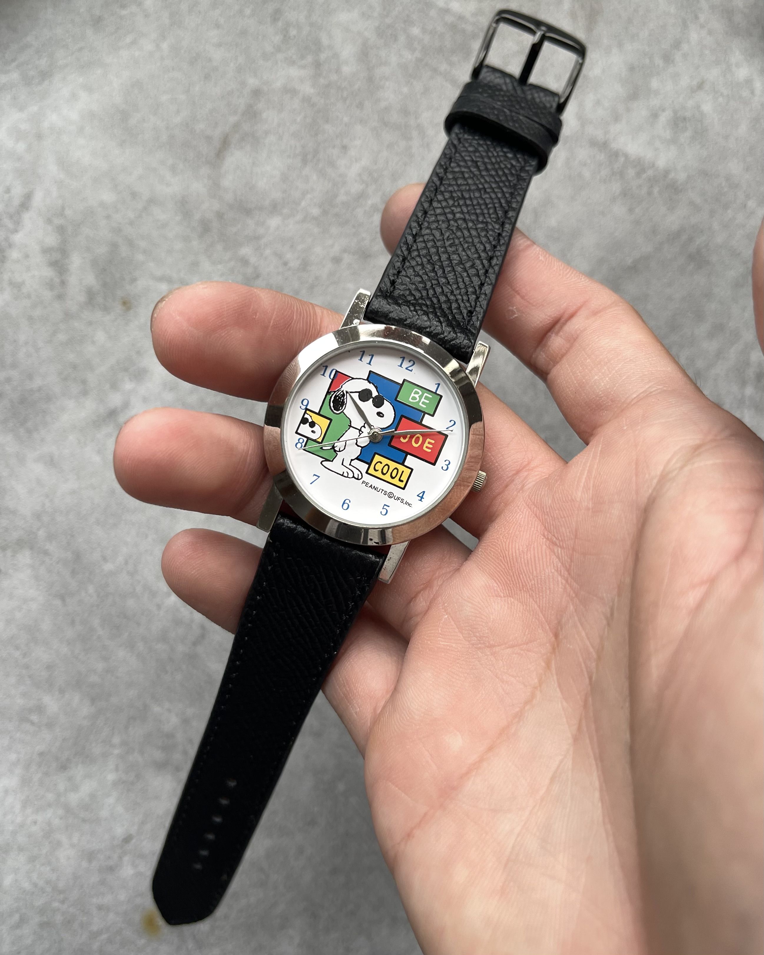 SNOOPY BE JOE COOL VINTAGE QUARTZ WATCH | Artizen Store