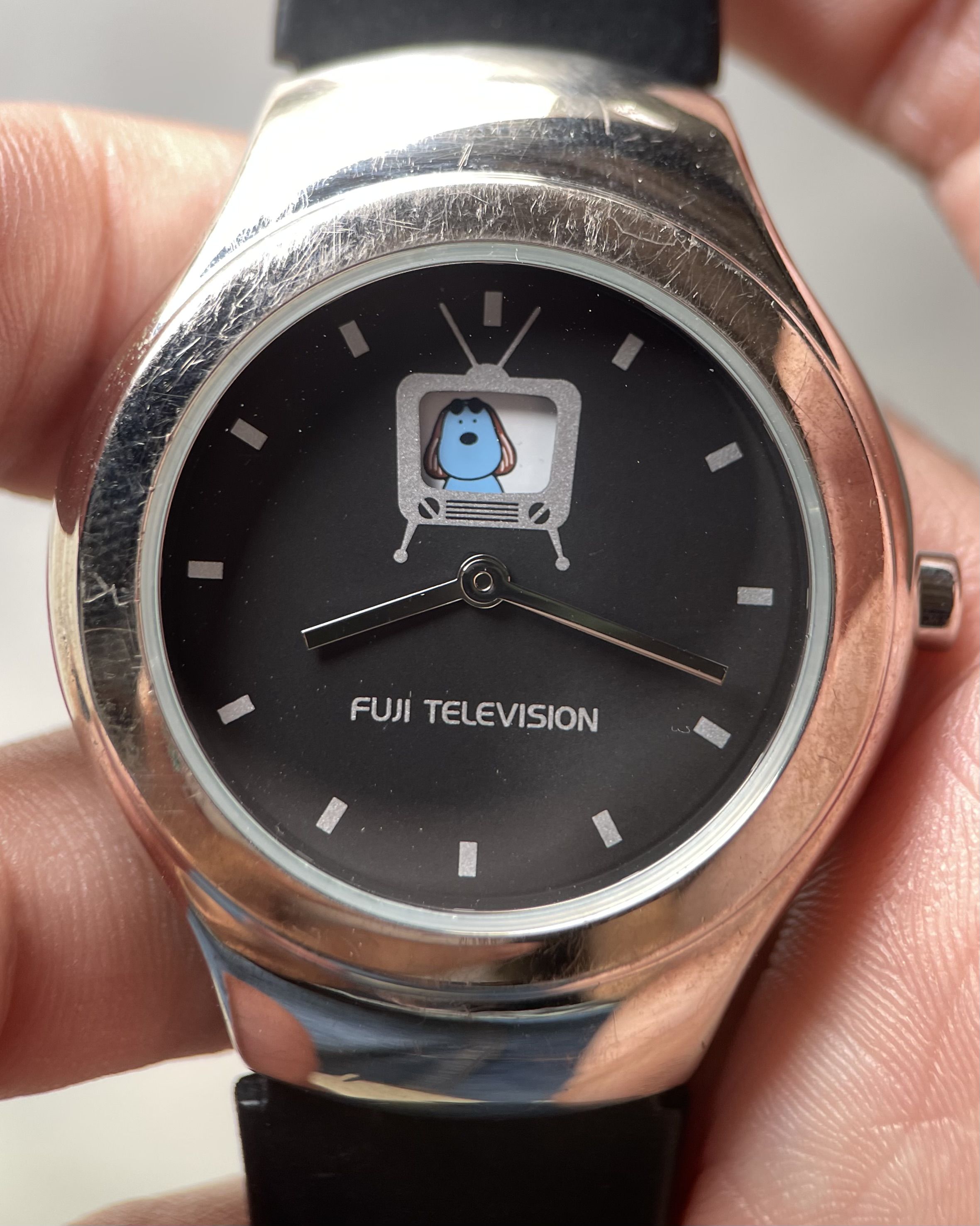 FUJI TELEVISION GACHAPIN VINTAGE QUARTZ WATCH | Artizen Store